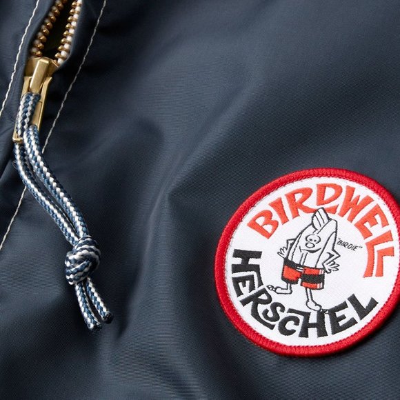 Birdwell | Jackets & Coats | Herschel X Birdwell Newport Jacket In Navy ...
